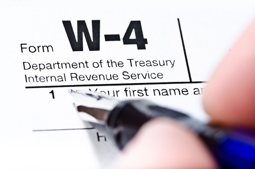 New Form W-4 Issued by IRS for Use in 2020 | Canon Capital Management Group, LLC