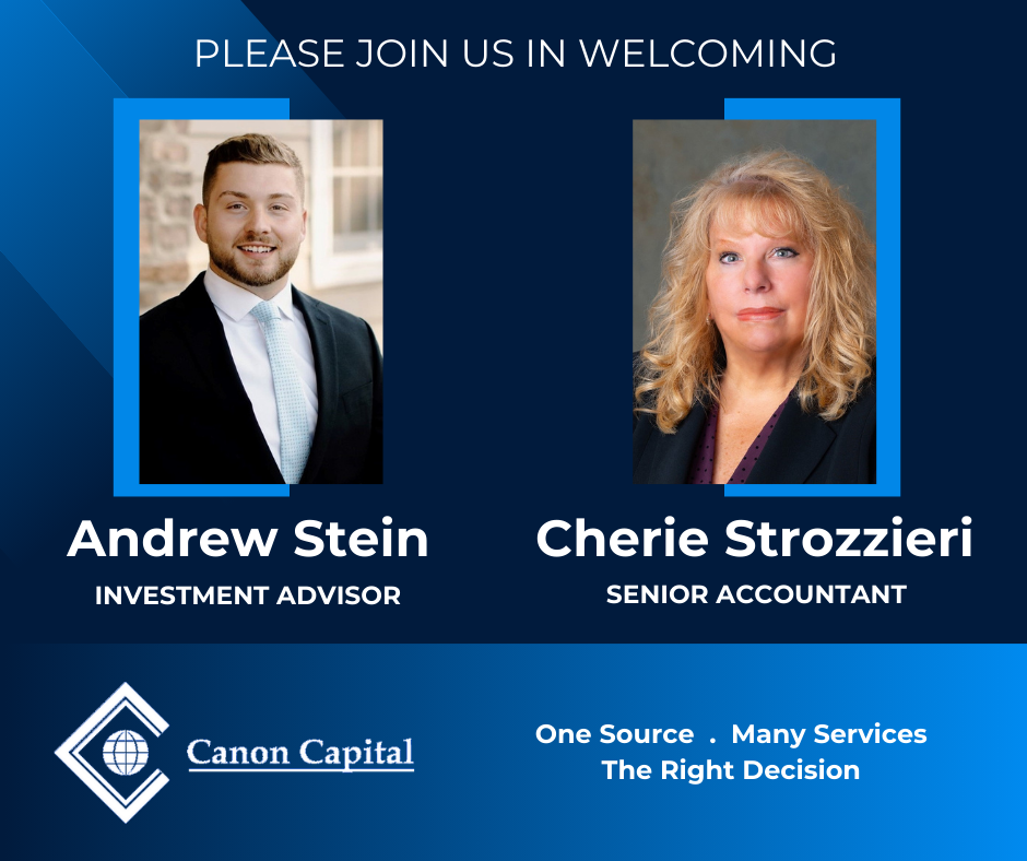 Welcome the Newest Members of the Canon Capital Management Group Team ...