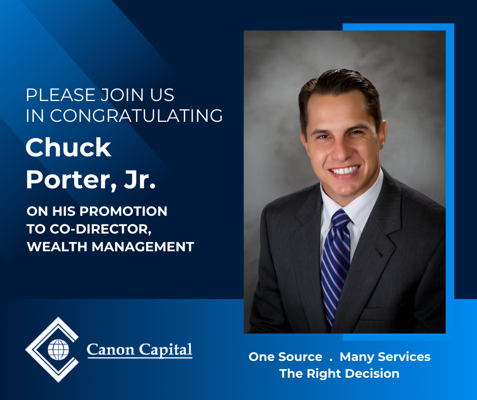 Canon Capital Management Group Names Chuck Porter, Jr., Co-Director of ...